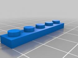 My Customized LEGO 5x1 plate 3D Models | Page 1 | STLFinder