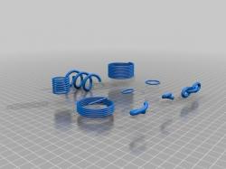 openscad library springs helicoils elliptic rings 3d models | Page 1 ...