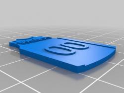 back of basketball jersey template plain printable free 3D Models ...