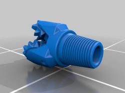 Half Scale Water Well Drill Bit 3D Models | Page 1 | STLFinder