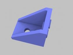 Extrusion Bracket Gusset 26018 from Inventables 3D Models | Page 1 ...