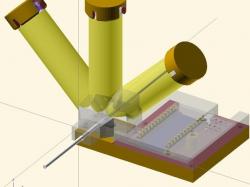 filament width sensor with 3 leds tsl1401cl and arduino pro micro 3D ...