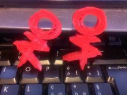 invincible tricking logo keychain 3d models | Page 1 | STLFinder