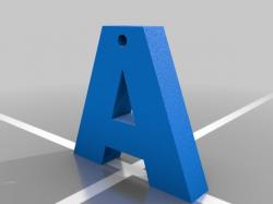 alphabet keychains felt templates free download 3D Models | Page 1 ...