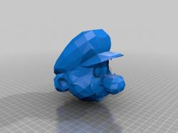 Low Poly Mario Head 3D Models | Page 1 | STLFinder
