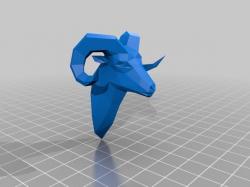 low poly ram s head trophy 3D Models | Page 1 | STLFinder