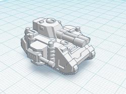 predator annihilator tank for epic 40k 6mm scale 3D Models | Page 1 ...