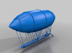 The Sparrow a Steampunk Airship 3D Models | Page 1 | STLFinder