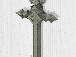 Castlevania Combat Cross 3D Models | Page 1 | STLFinder