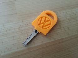 Vehicle Key Bow Replacement Volkswagen Logo Hole for Transponder 3D ...