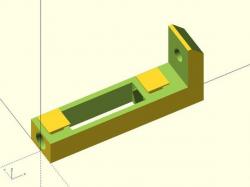 i3v anti z wobble and backlash mount Remix for easier printing variable ...