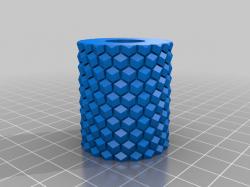 openscad parametric bees wax honeycomb roller 3D Models | Page 1 | STLFinder