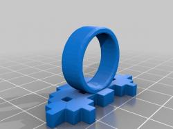 space invaders ufo ring 3d models | Page 1 | STLFinder