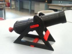 spring powered cannon 3d models 【 STLFinder