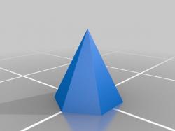 a hexagonal pyramid 3d models 【 STLFinder