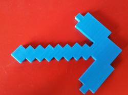 minecraft emerald pickaxe 3d models 【 STLFinder