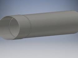 pvc pipe standard 100 mm diameter 3d models 【 STLFinder