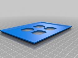 custom wall plate covers 3d models 【 STLFinder