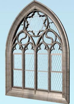 gothic window 3d models 【 STLFinder