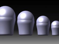 russian nesting dolls with cap 3D Models | Page 1 | STLFinder