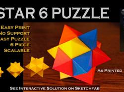 star puzzle solution 3D Models | Page 1 | STLFinder
