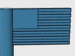 american flag revit family 3d models 【 STLFinder