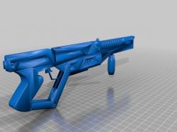 cool gun drawings 3d models 【 STLFinder