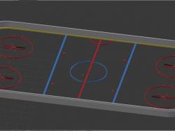 nhl hockey blank game sheet 3D Models | Page 1 | STLFinder