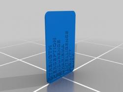 vault tec id card 3d models 【 STLFinder