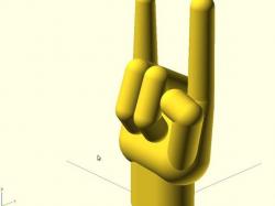 heavy metal hand 3D Models | Page 1 | STLFinder