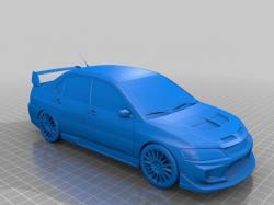 lancer evo 3d models 【 STLFinder