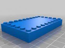 customizab lego name plate 3D Models | Page 1 | STLFinder