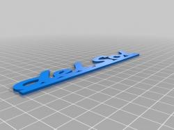 honda del sol emblem 3D Models | Page 1 | STLFinder
