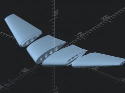 flying wing airfoil 3D Models | Page 1 | STLFinder