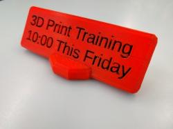 sign with stand 3D Models | Page 1 | STLFinder