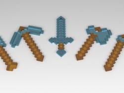 minecraft key chains 3D Models | Page 1 | STLFinder