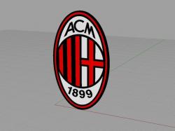milan badge 3D Models | Page 1 | STLFinder