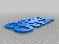game over signs 3D Models | Page 1 | STLFinder
