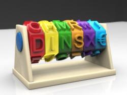 learning alphabet 3D Models | Page 1 | STLFinder