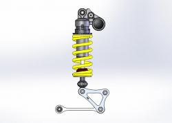 1999 2002 Yamaha R6 Rear Shock Assembly and Linkage 3D Models | Page 1 ...
