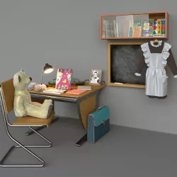 Back to USSR School 3D model - Free 3D Model | STLFinder