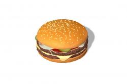cheeseburger 3d model | Page 1 | STLFinder