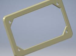 motorcycle license plate frame 3D Models | Page 1 | STLFinder