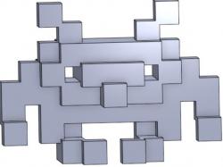 space invader 3d | Page 1 | STLFinder