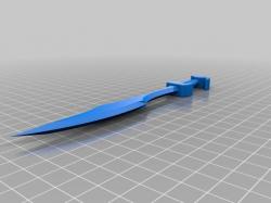 cloud sword replica 3d models 【 STLFinder