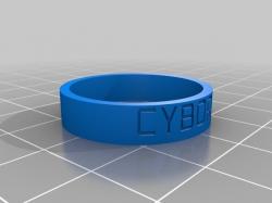 cyborg ring 3d models 【 STLFinder