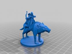 dire wolf mount 3D Models | Page 1 | STLFinder