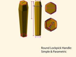 round lock pick 3D Models | Page 1 | STLFinder