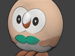 rowlet evolution pokemon 3d models 【 STLFinder