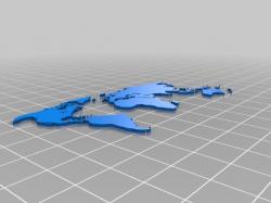 3 d world map 3D Models | Page 1 | STLFinder